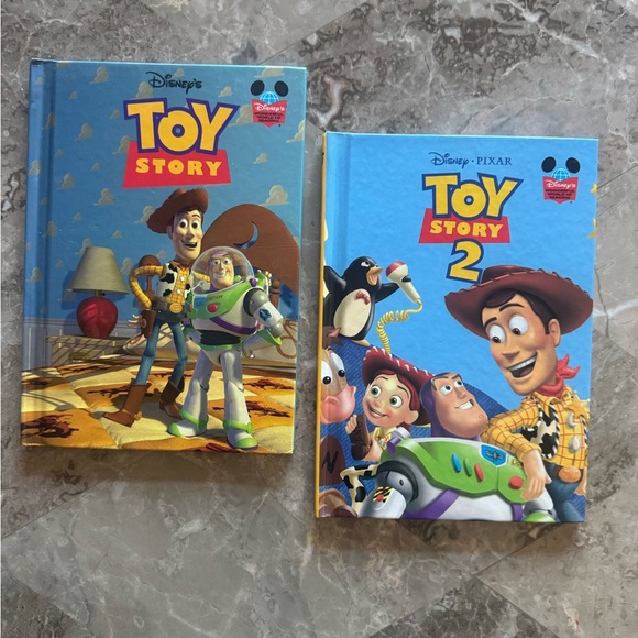 Disney | Other | Disney Toy Story Toy Story 2 Books Copywrite 996 1999 ...